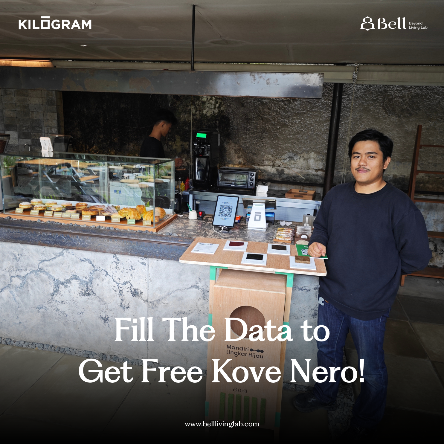 Kilogram Coffee Telah bergabung di program Lingkar Hijau – Bell Living Lab